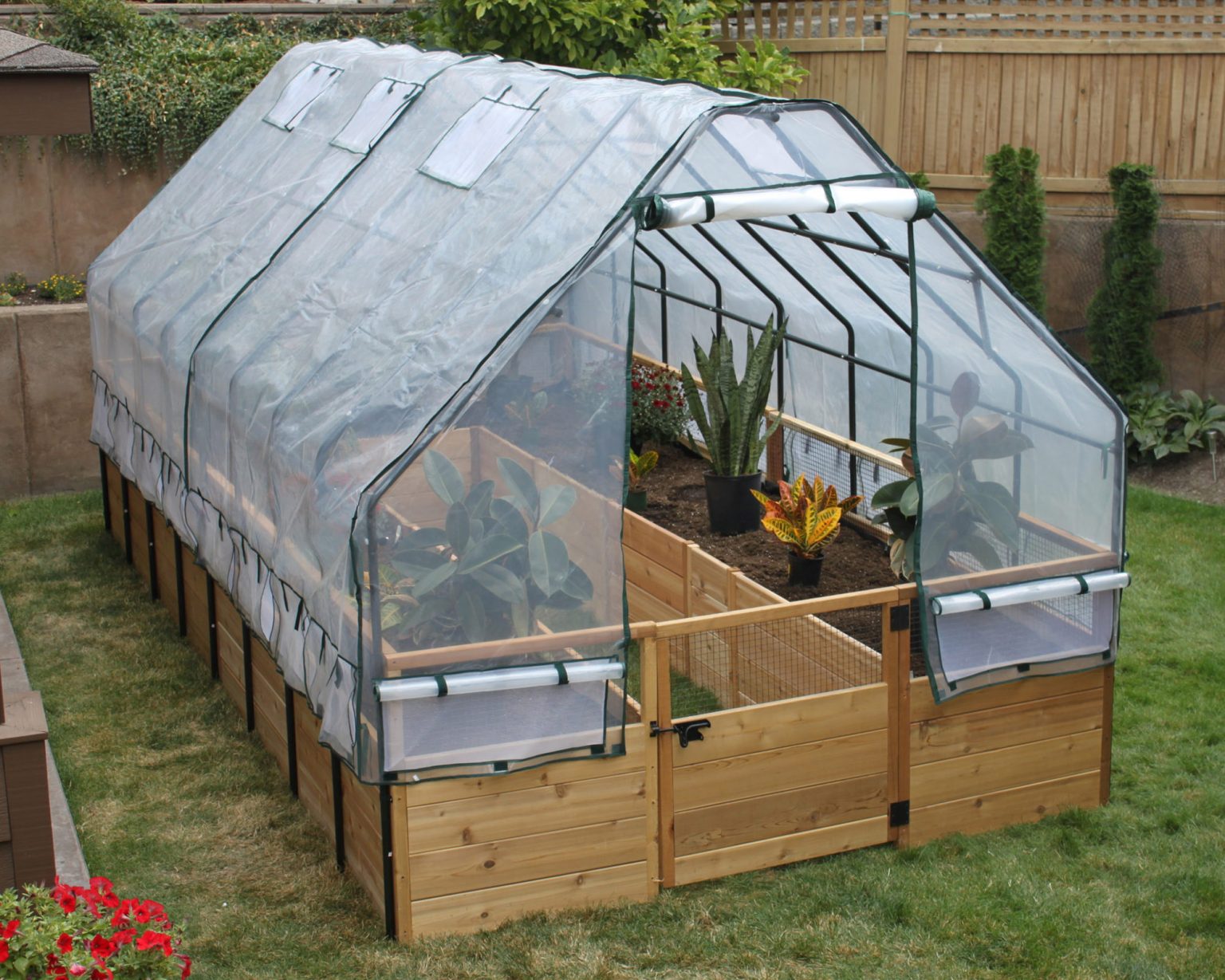 3’x6′ Convertible Raised Garden Bed – Gardens To Gro